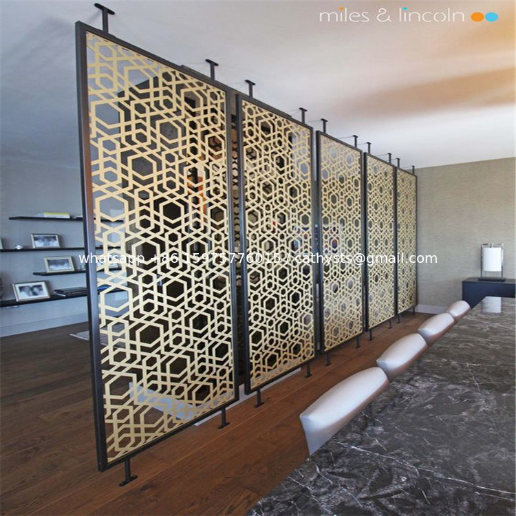 Perforated Carved Aluminum Panel for Decoration Wall partition metal screen