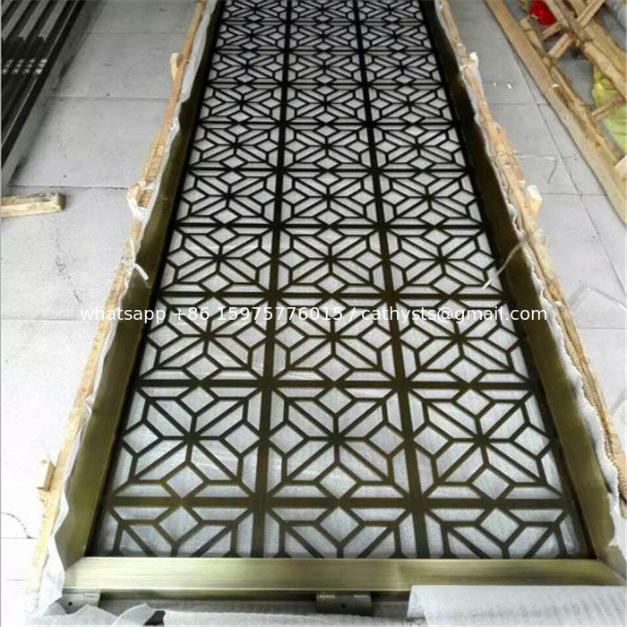 Malaysia Stainless Steel Metal Partition Screen Wall Art Laser Cut ...