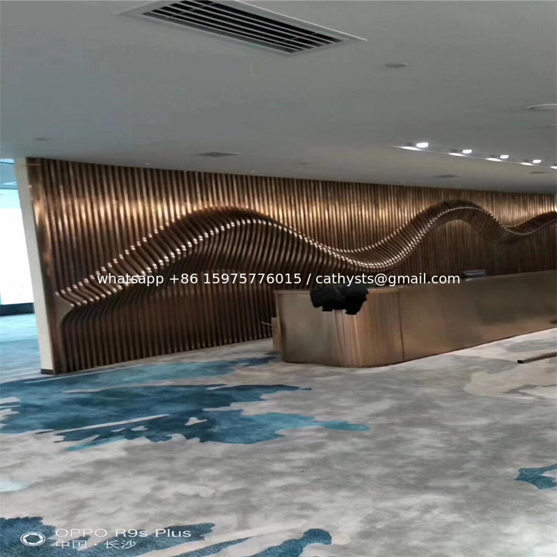 Mirror Finish Matt Stainless Steel Wall Trim Wall Panel Trim 201 304 ...