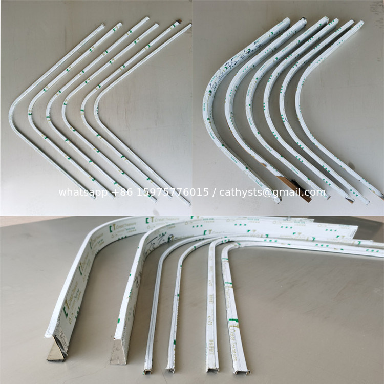 Metal Rose Gold Corner Guards 201 304 316 Mirror Hairline Brushed Finish