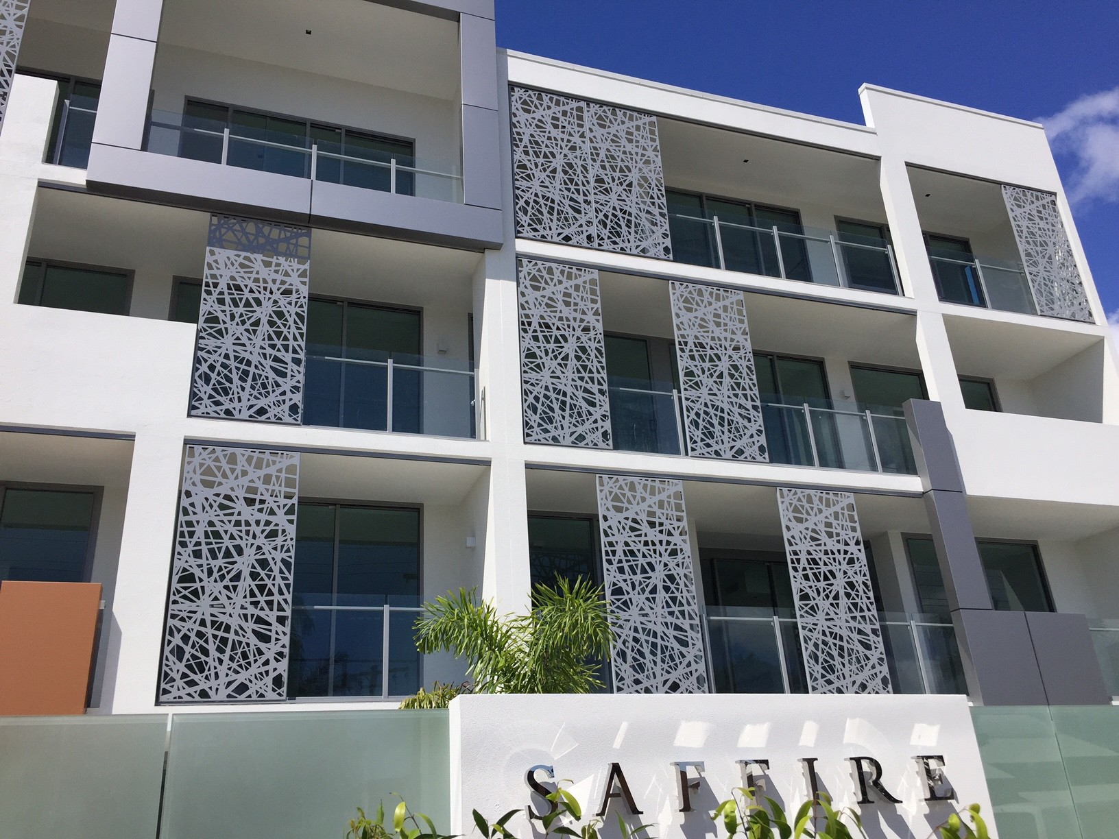 PVDF Aluminum Partition For Column Cover/Cladding