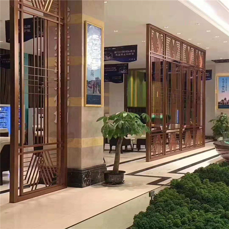 Stainless Steel Room Divider Elegant Separation Stainless Steel Sliding ...