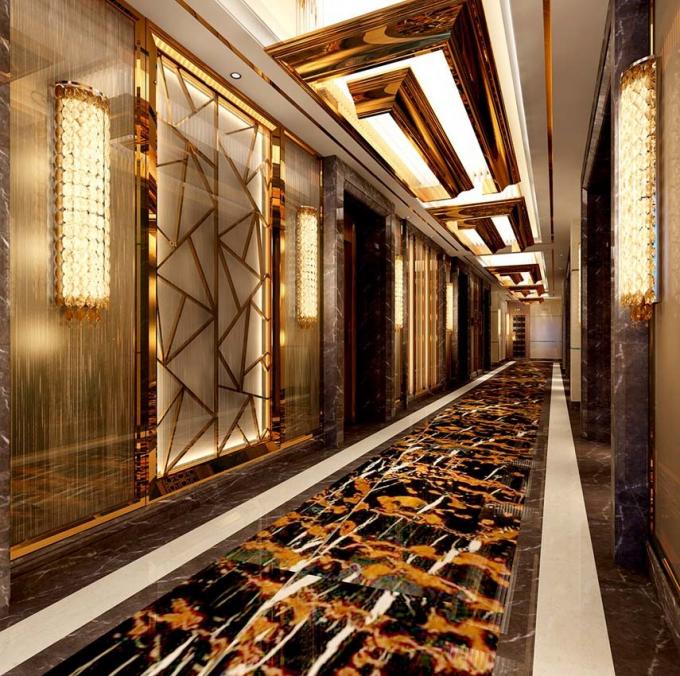 Rose Gold Stainless Steel Carved/ Engraved Mashrabiyia Panels For ...